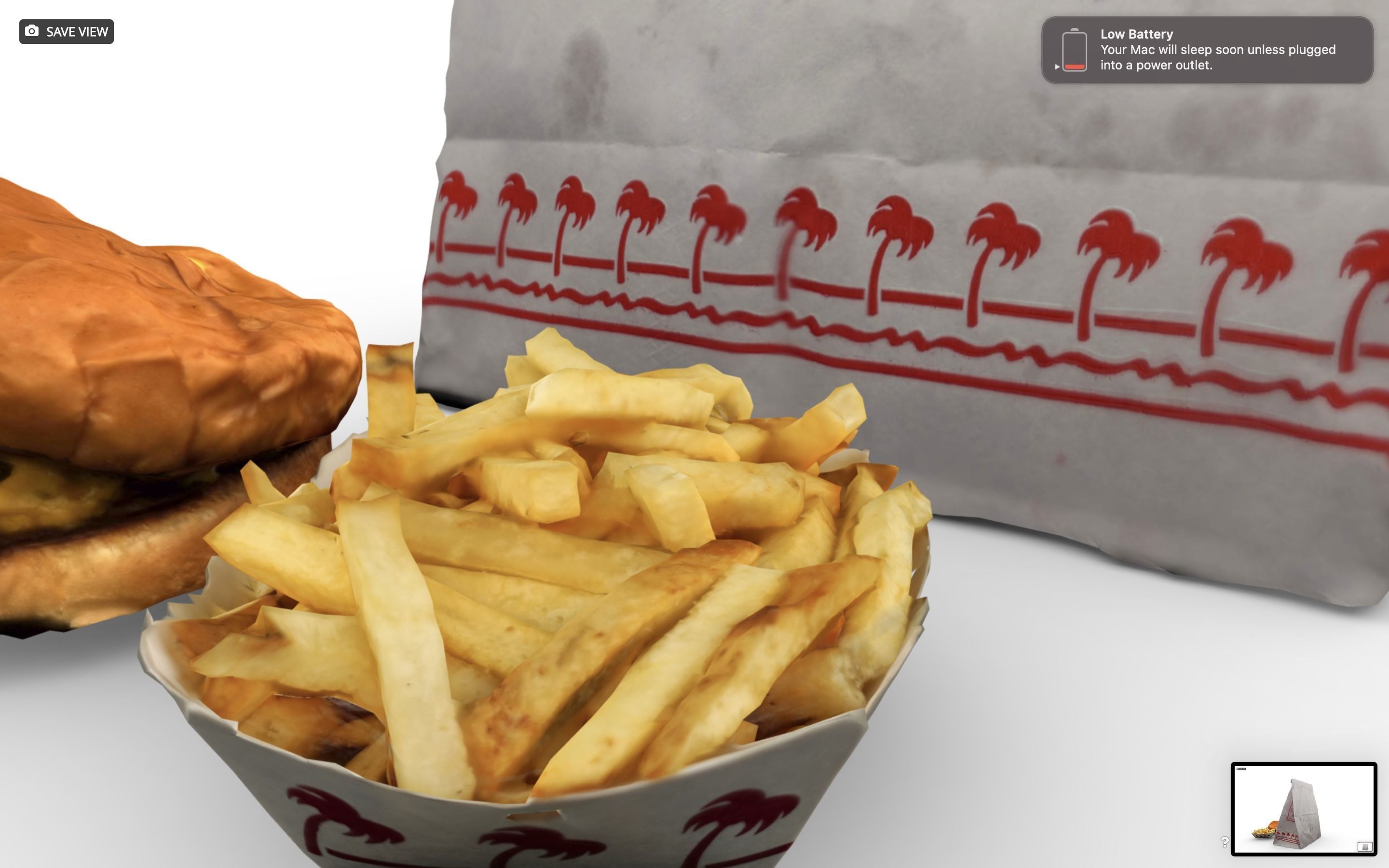 In-n-Out burger scan 3D model | CGTrader