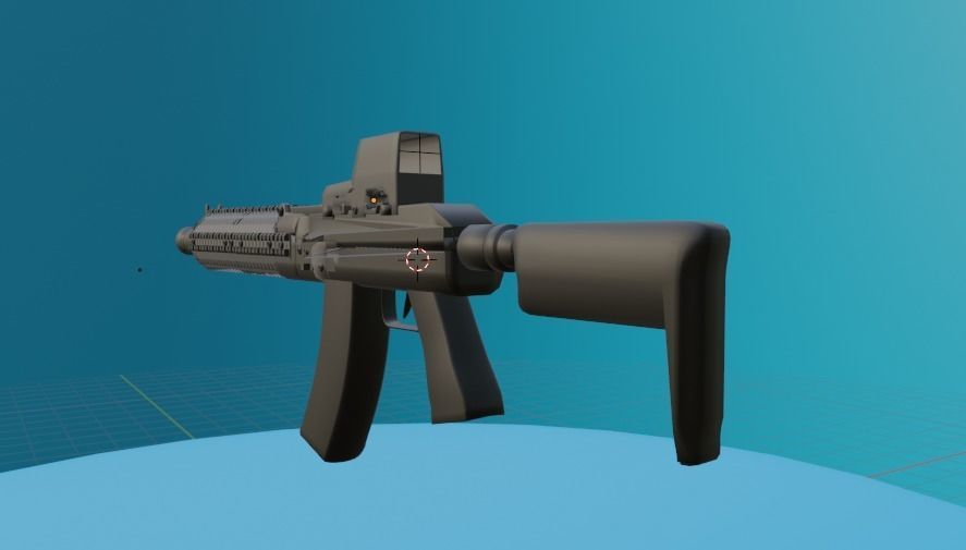 3D model Ak 105 alpha model gun VR / AR / low-poly | CGTrader