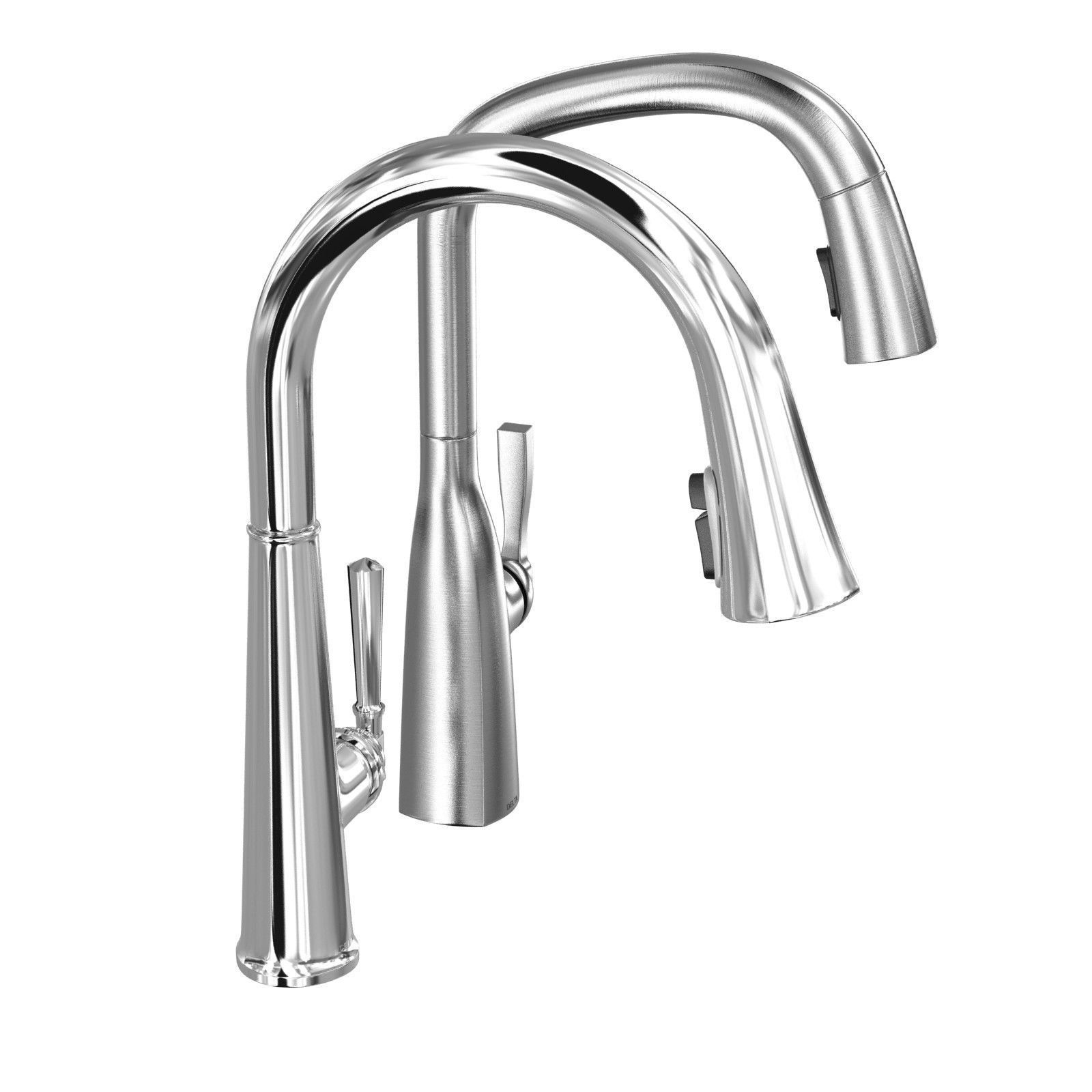 Delta kitchen faucet tap 3D model | CGTrader