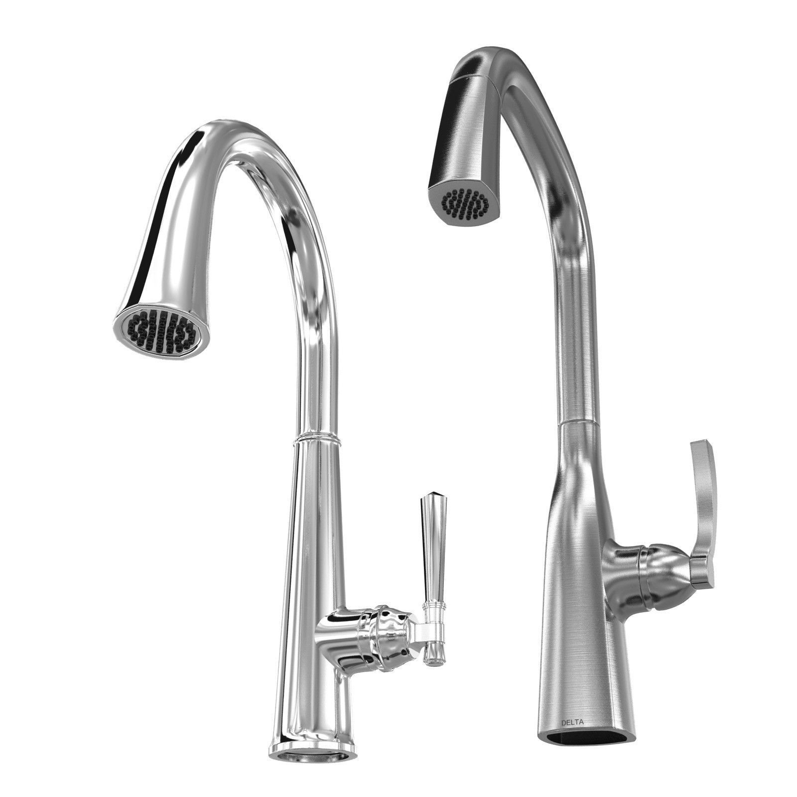 Delta kitchen faucet tap 3D model | CGTrader