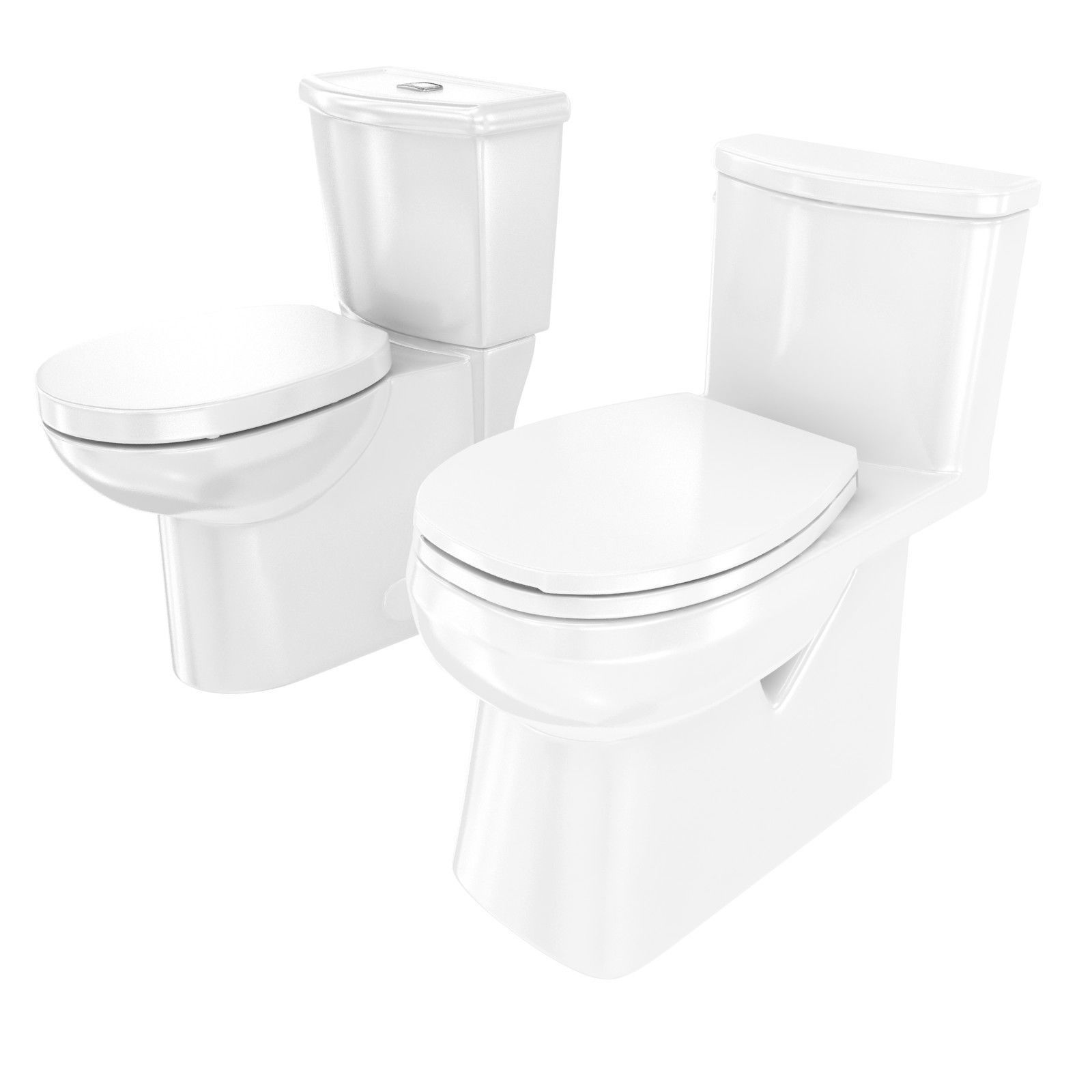 American standard contract cali toilet 3D model | CGTrader