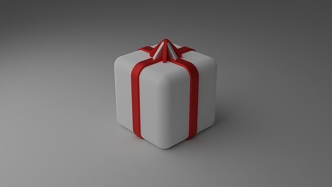gift 3d model free 3D model | CGTrader