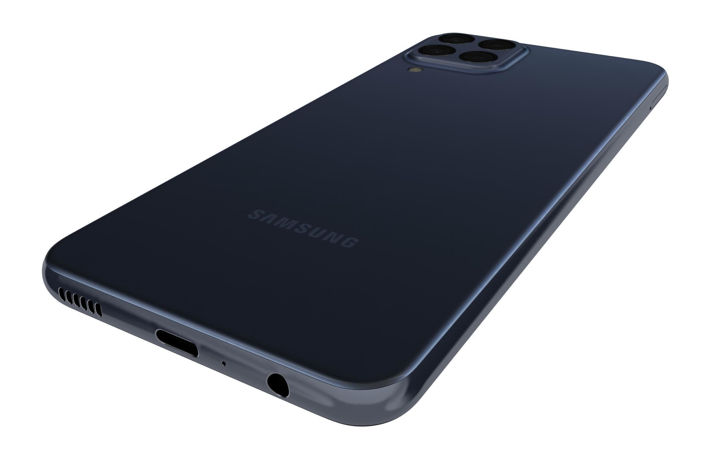 Samsung Galaxy M33 Blue 3D model | CGTrader