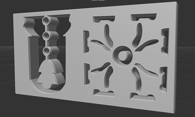 STL MODEL A piece of metal with hole in middle 3D model | CGTrader