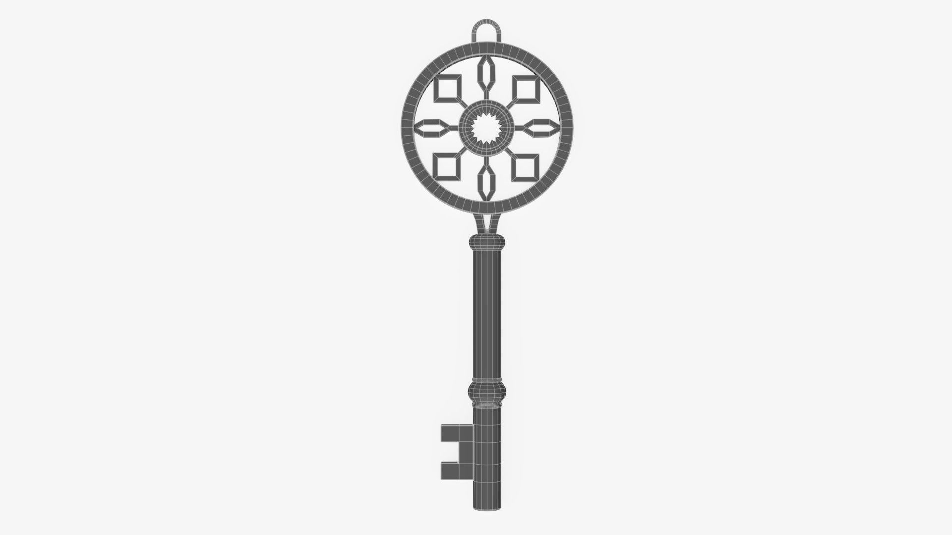 Collection of 10 warded keys 3D model | CGTrader
