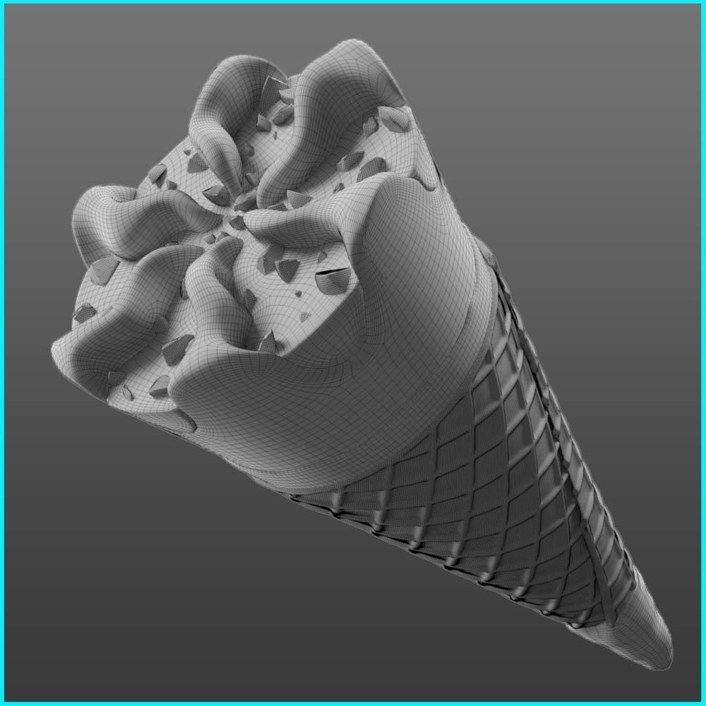Ice cream 3D model 3D model | CGTrader