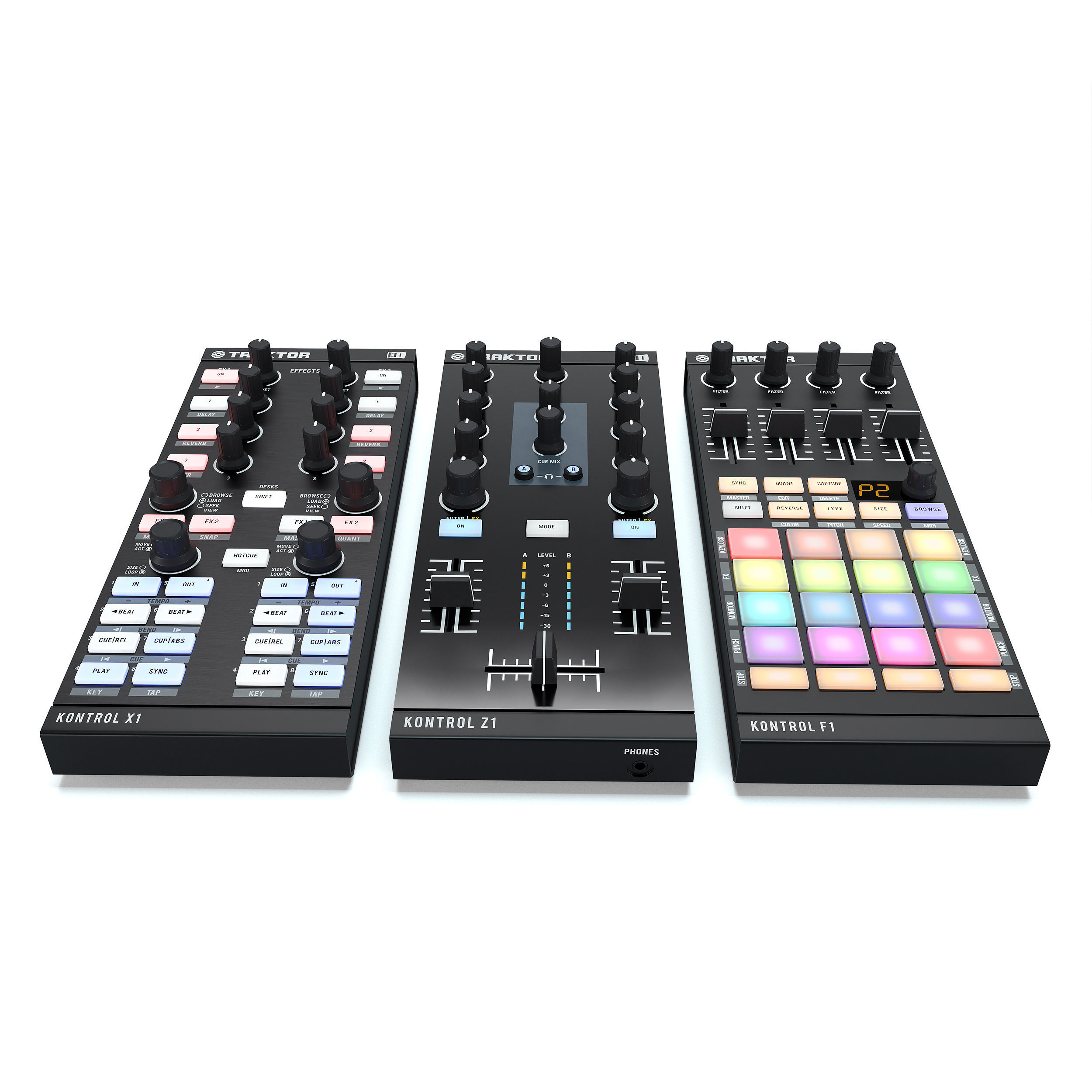 DJ System Native instruments Traktor Kontrols 3D model | CGTrader