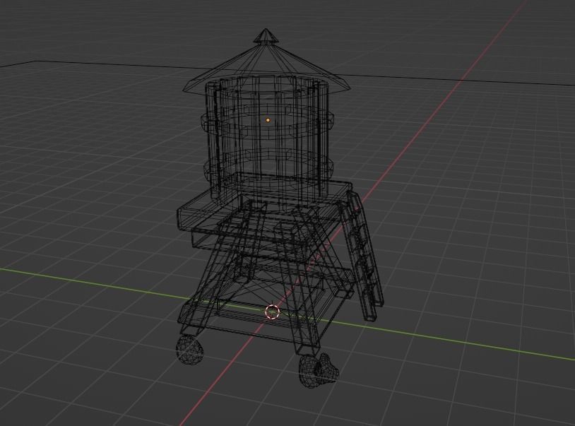 3D model Water Tank Low-poly 3D model VR / AR / low-poly | CGTrader