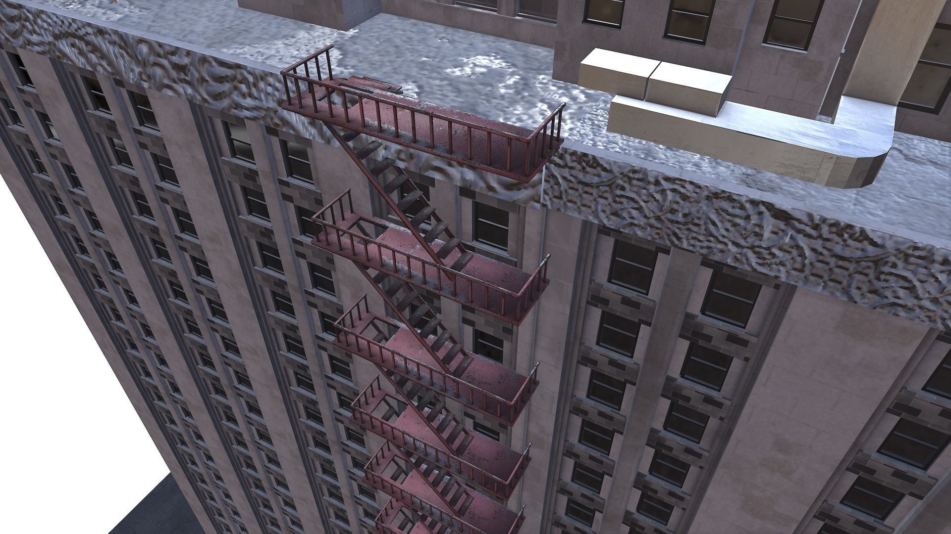 Wayne Tower - Batman Begins 3D model | CGTrader