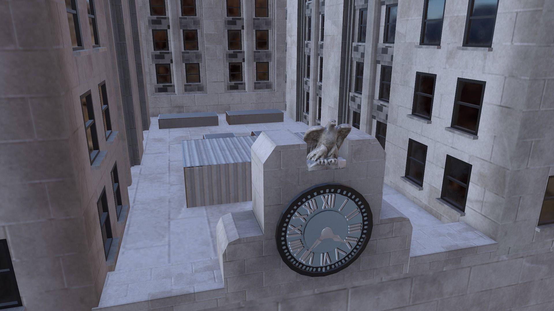 Wayne Tower - Batman Begins 3D model | CGTrader