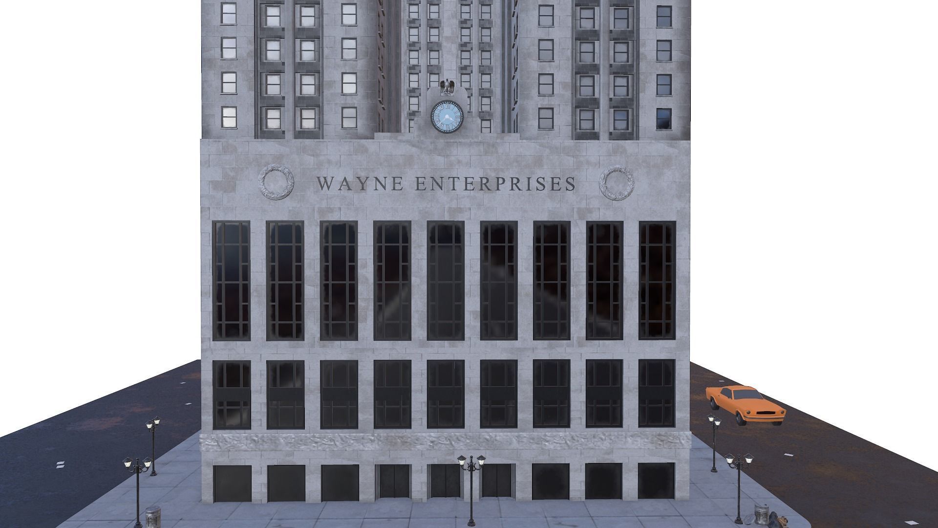 Wayne Tower - Batman Begins 3D model | CGTrader