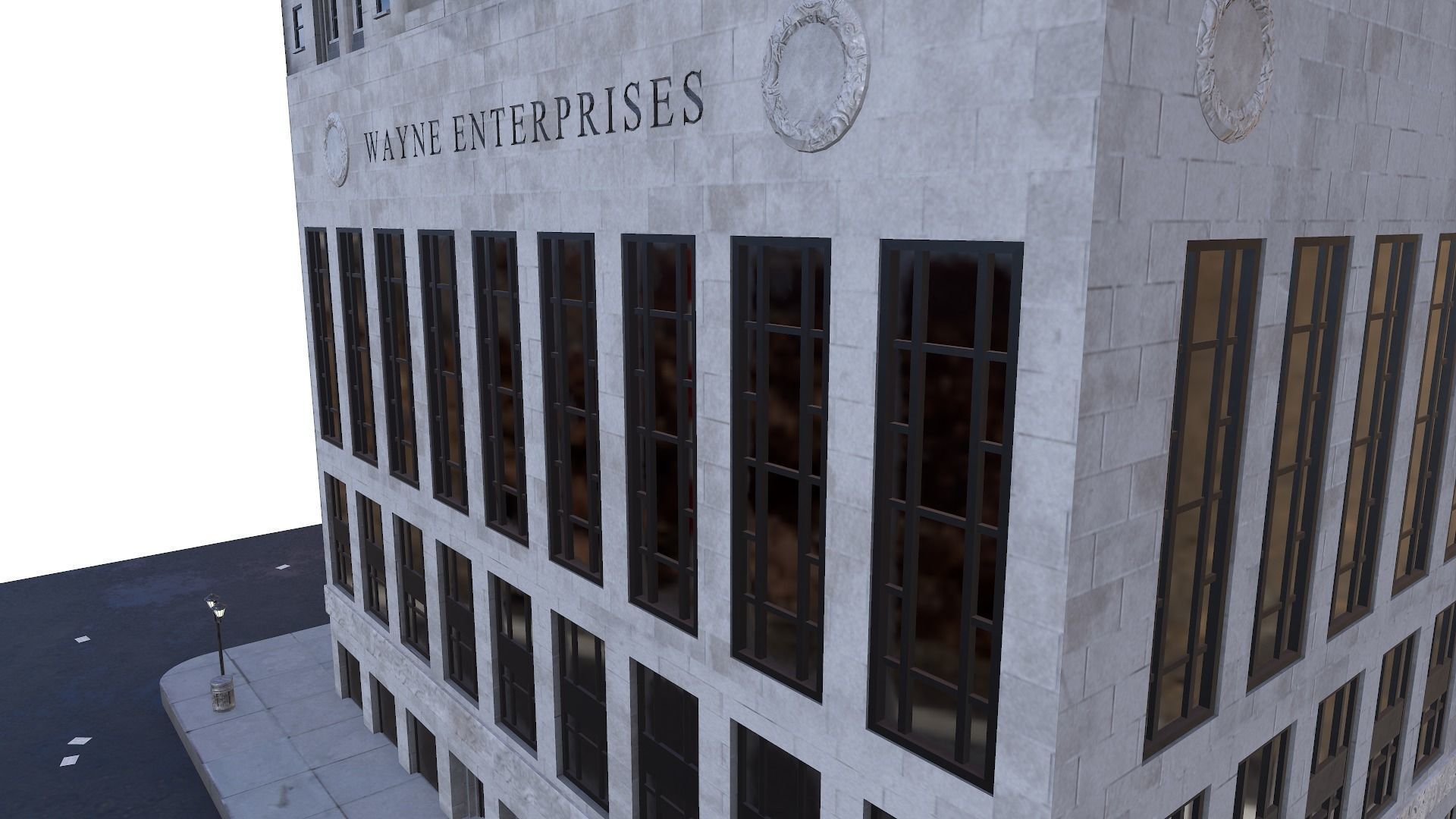 Wayne Tower - Batman Begins 3D model | CGTrader