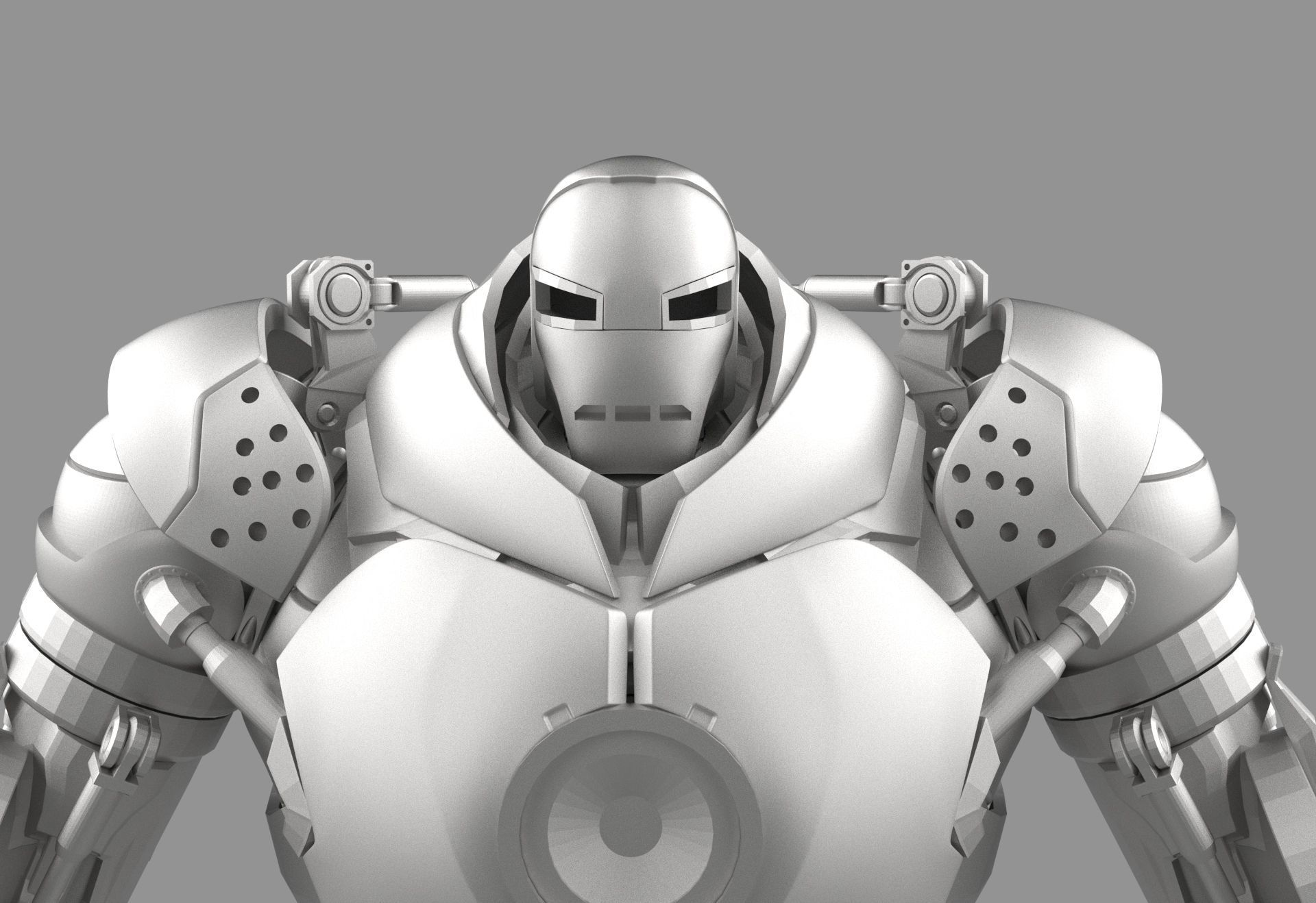 Iron Monger 3D model | CGTrader