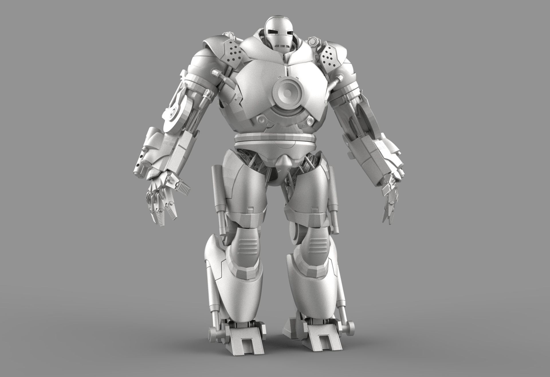 Iron Monger 3D model | CGTrader