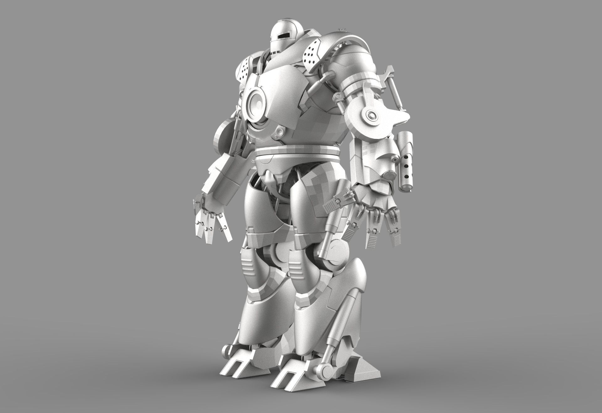 Iron Monger 3D model | CGTrader