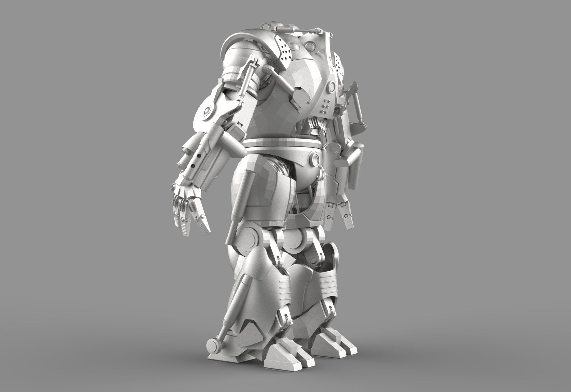 Iron Monger 3D model | CGTrader