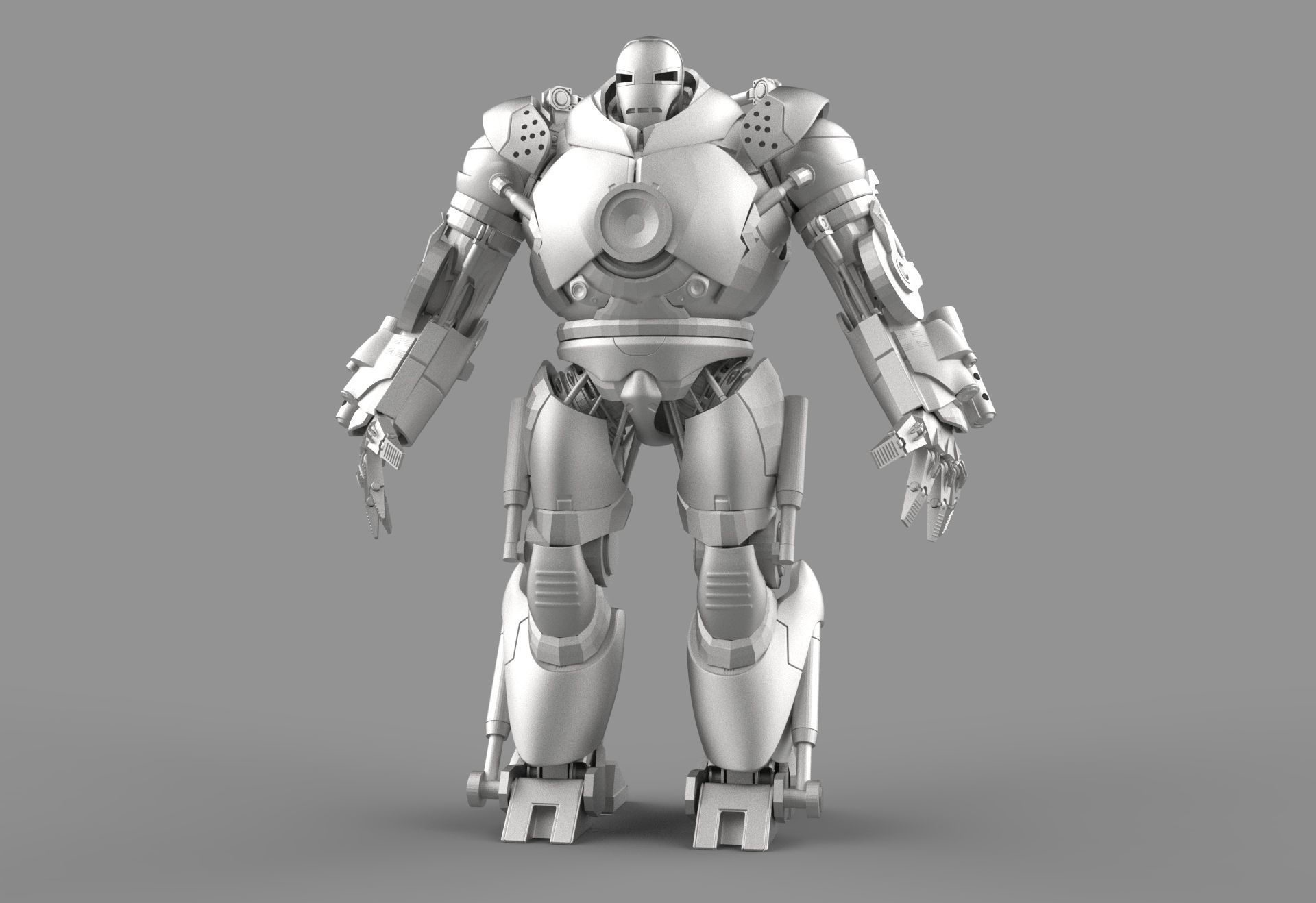 Iron Monger 3D model | CGTrader