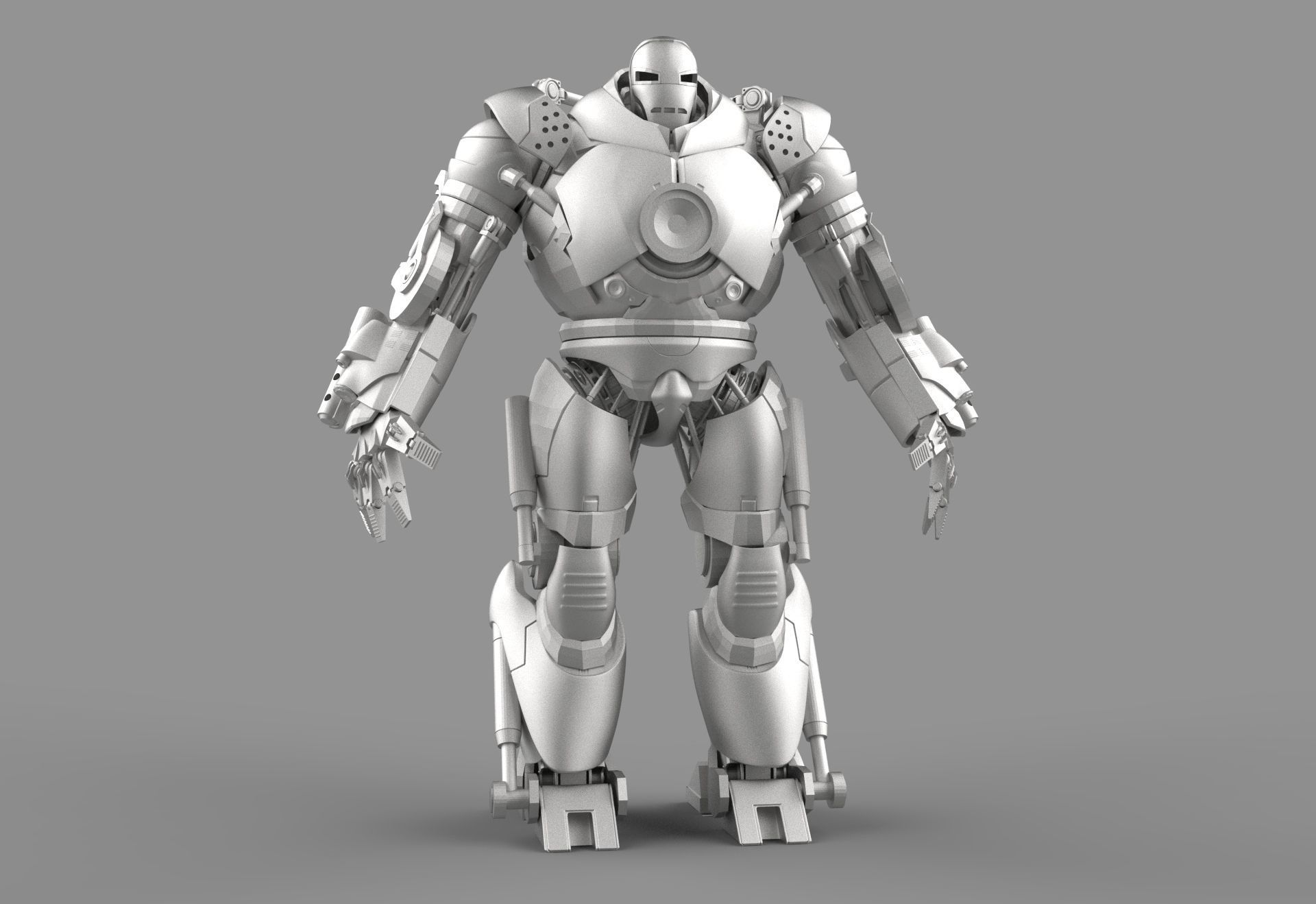 Iron Monger 3D model | CGTrader