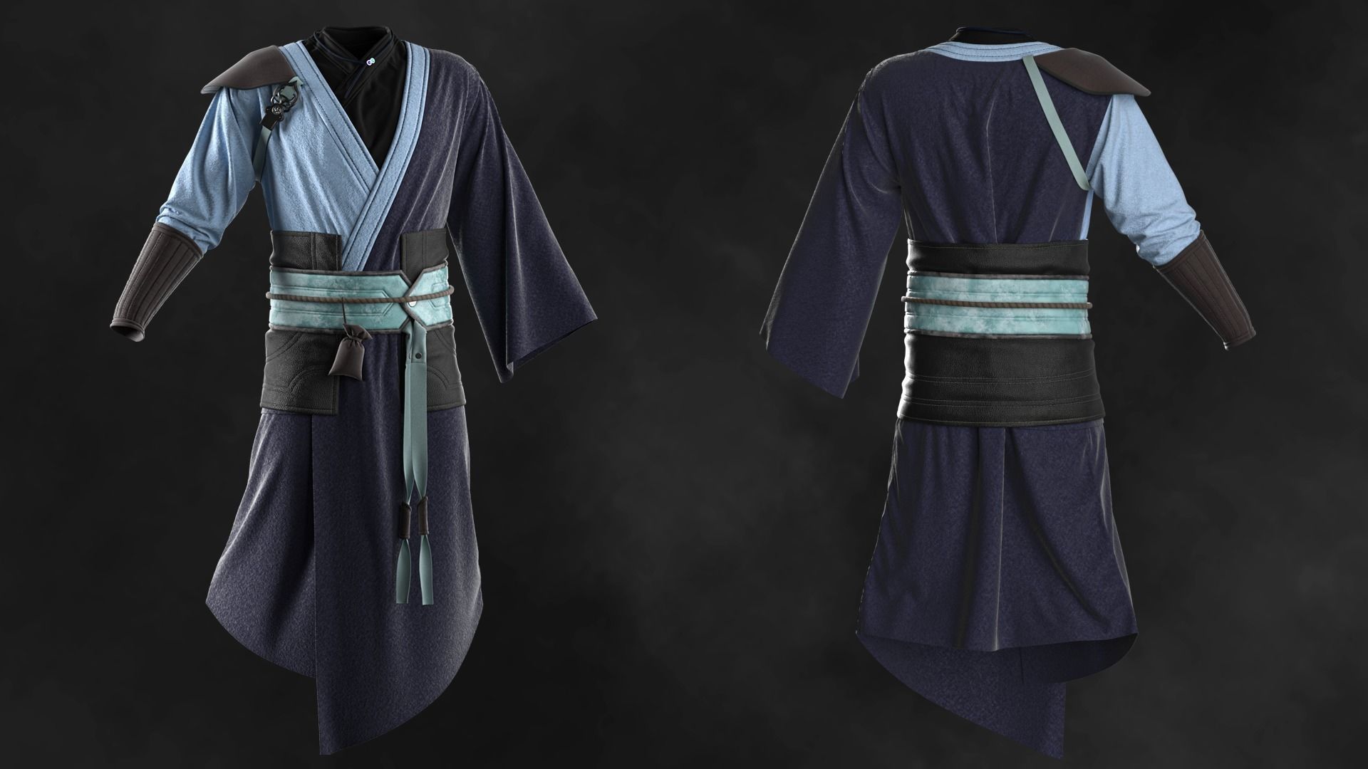 Anime Outfit 3 3D model | CGTrader