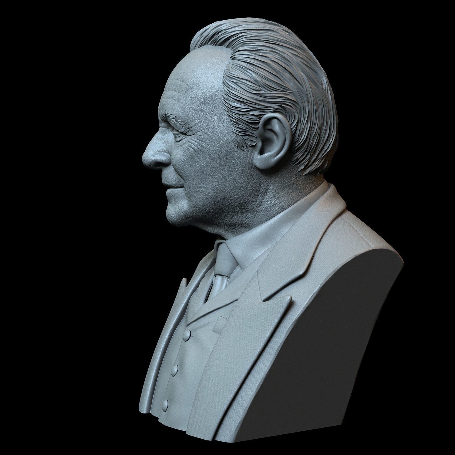 Sir Anthony Hopkins 3D model 3D printable | CGTrader