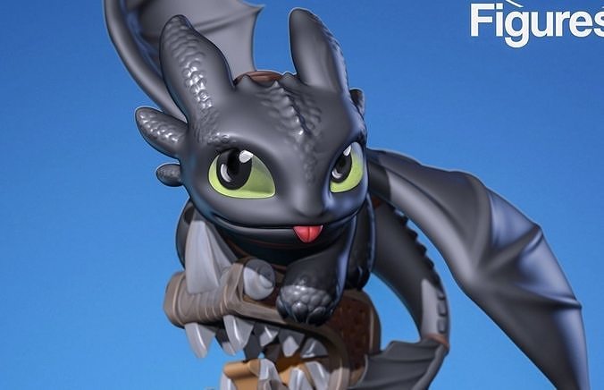 Toothless Dragon