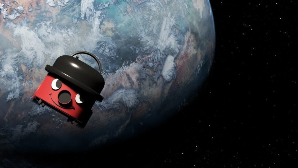 British Henry Hoover Vacuum Cleaner Model 3D model | CGTrader