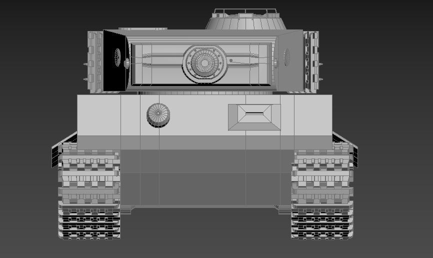 Tiger E1 3D model | CGTrader
