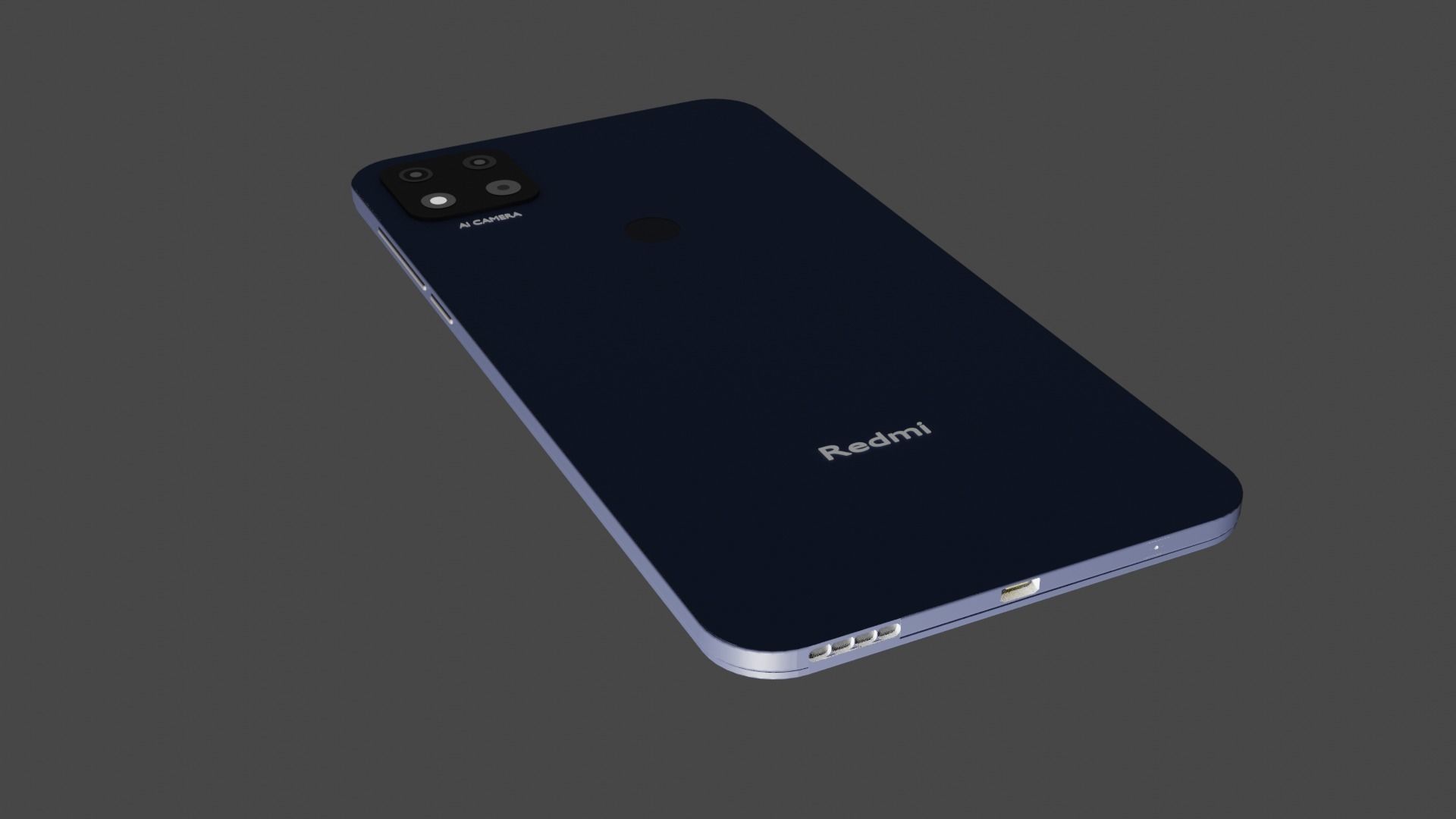 Telefon xiaomi redmi note 3D model | CGTrader