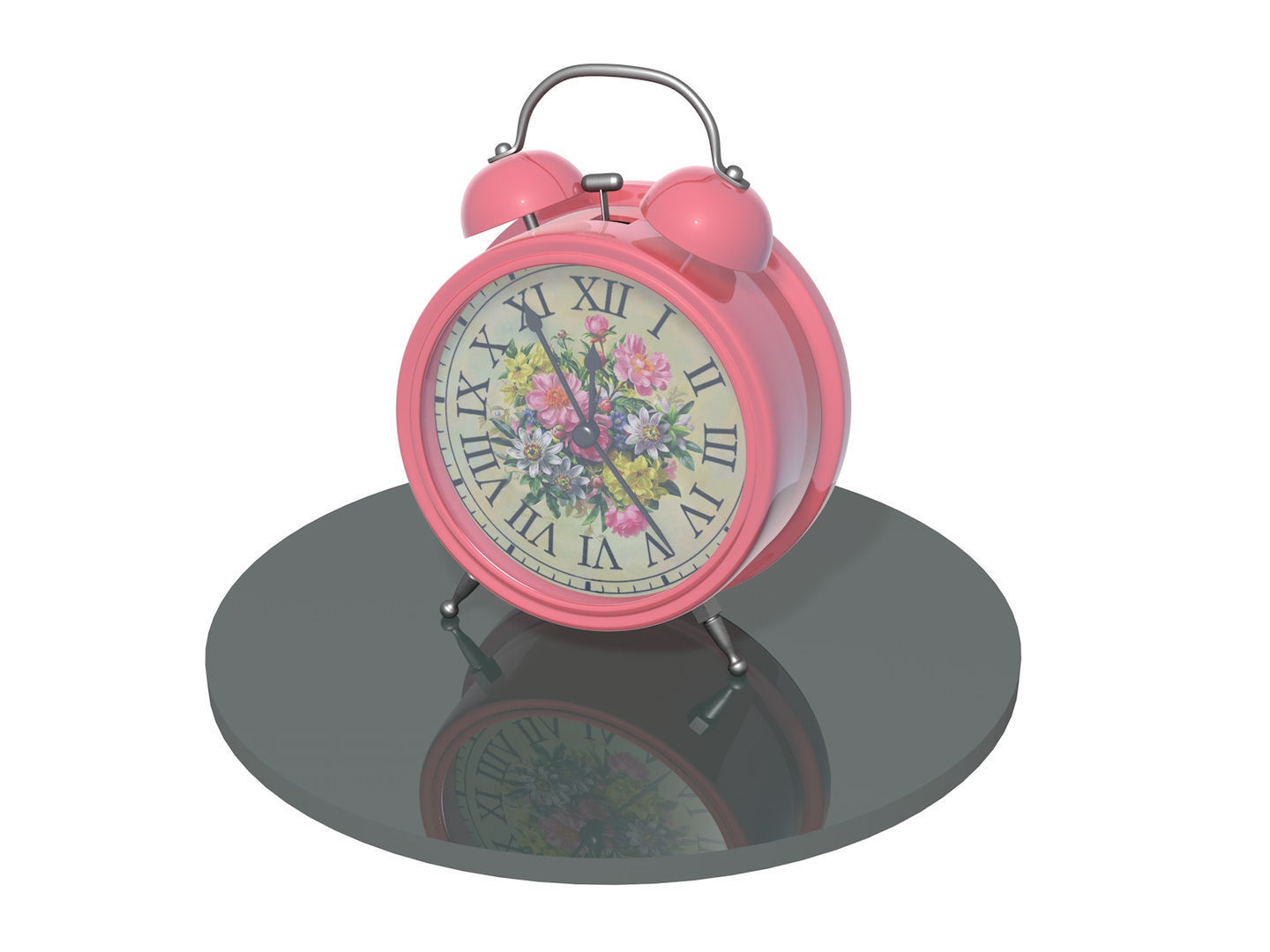 Alarm clock 7 textures 3D model | CGTrader