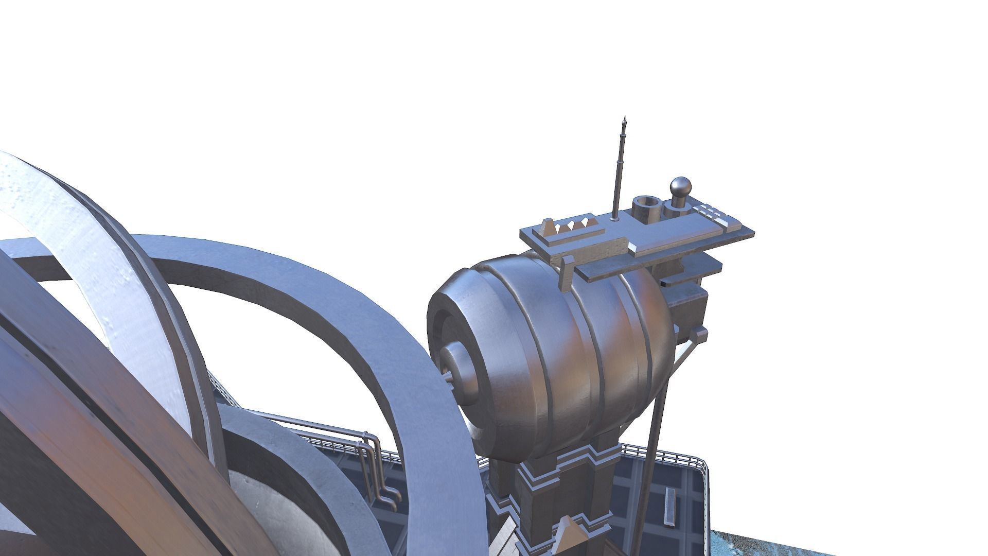 Wormhole Machine - Contact 3D model | CGTrader