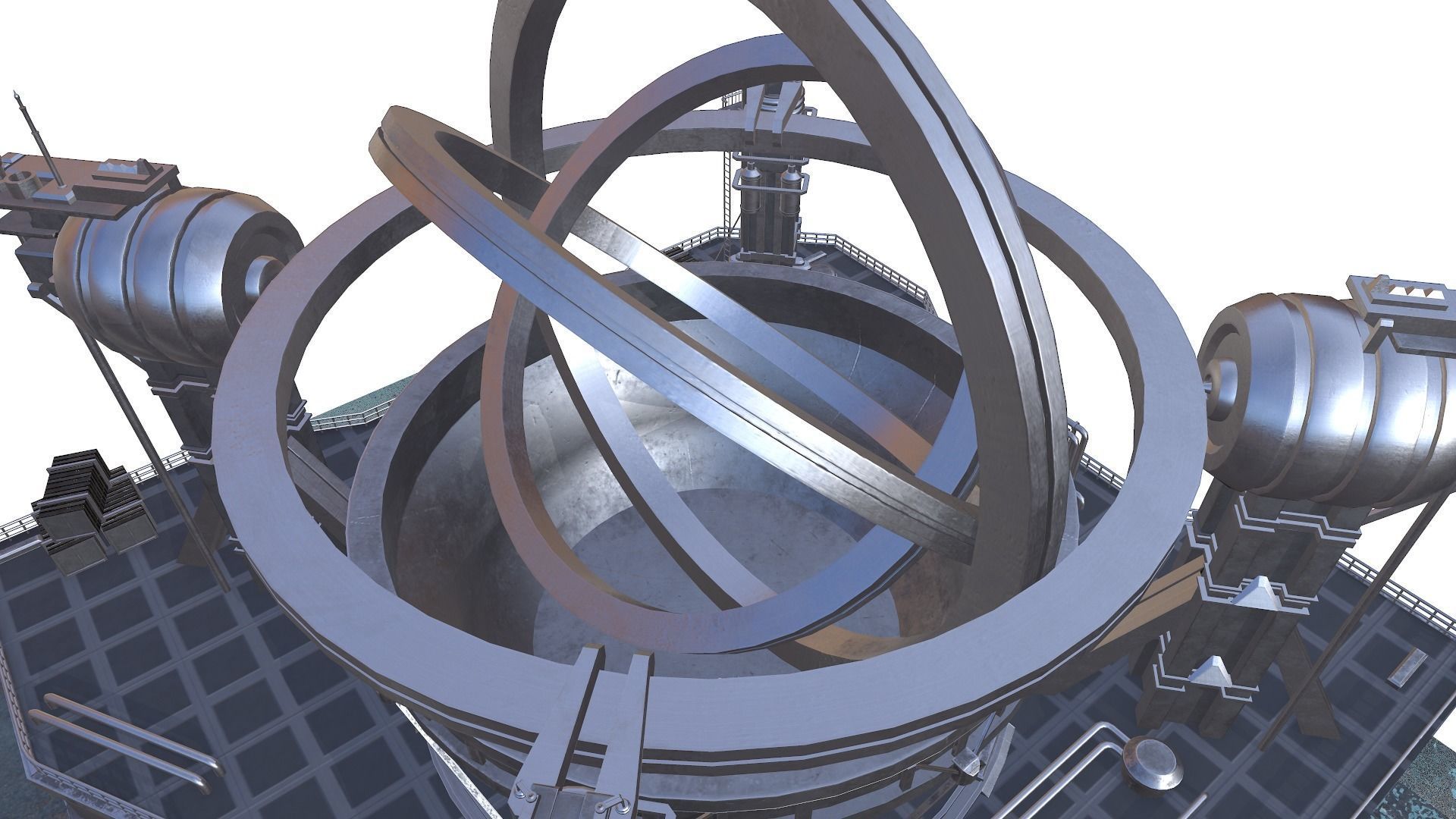 Wormhole Machine - Contact 3D model | CGTrader