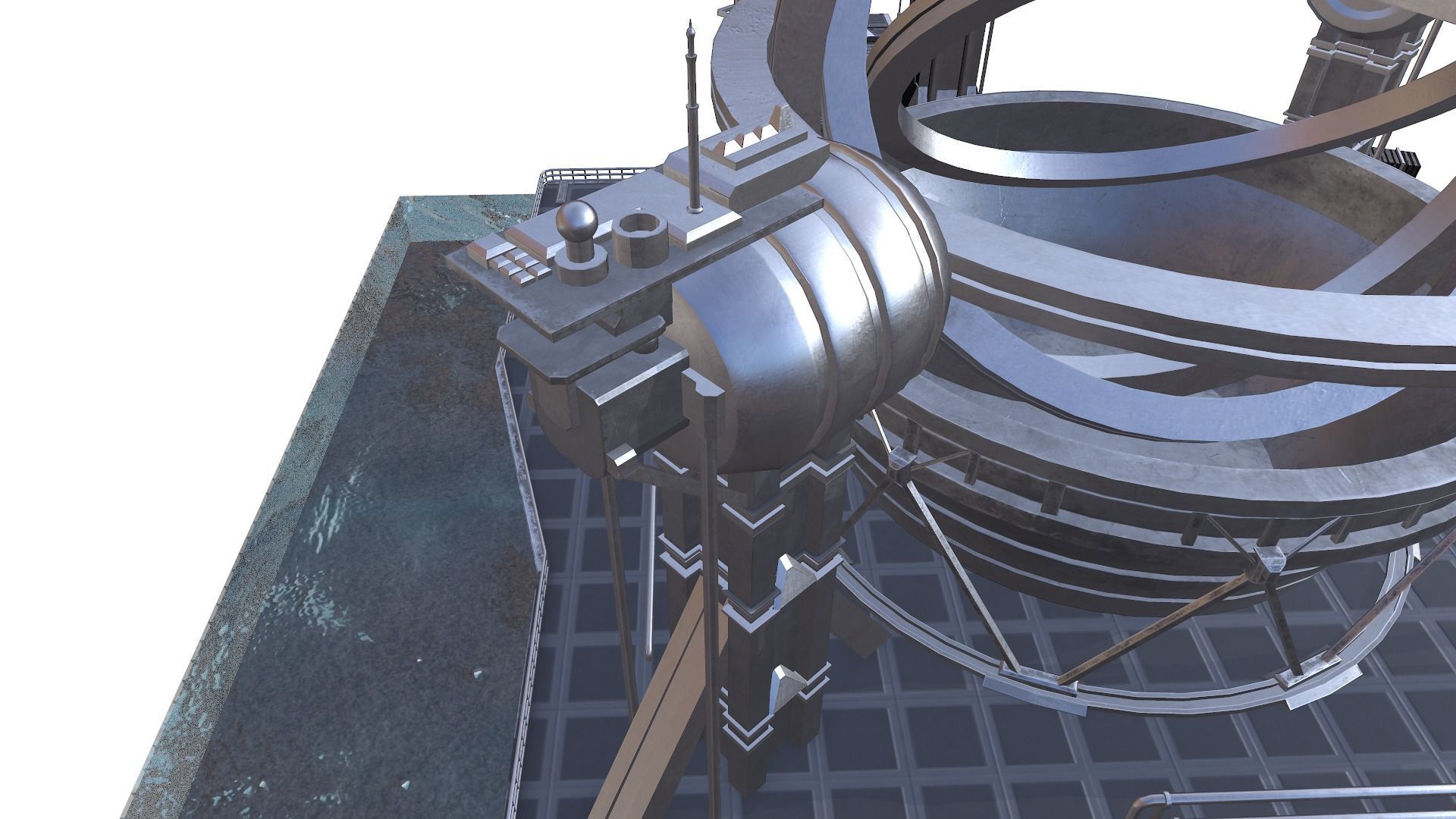 Wormhole Machine - Contact 3D model | CGTrader