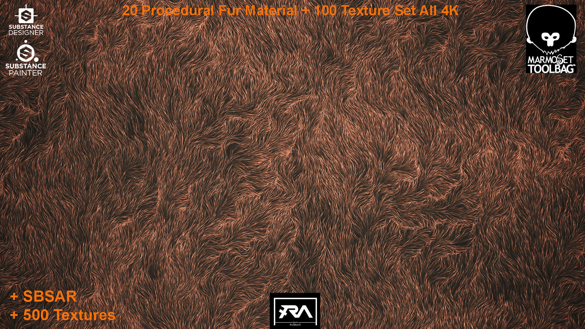 Texture 20 Procedural Fur Material Tileable 100 Texture Set 500 Texture ...