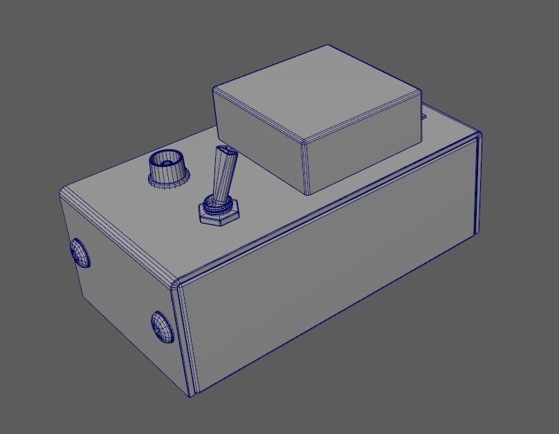 3D model Detonator Button VR / AR / low-poly | CGTrader