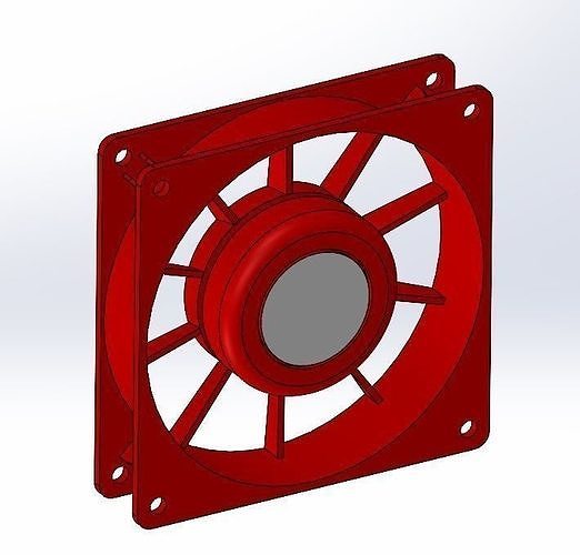 DC FAN 3D model | CGTrader