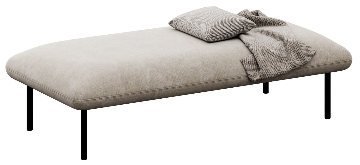 Lounge Bench by Poppin 3D model | CGTrader