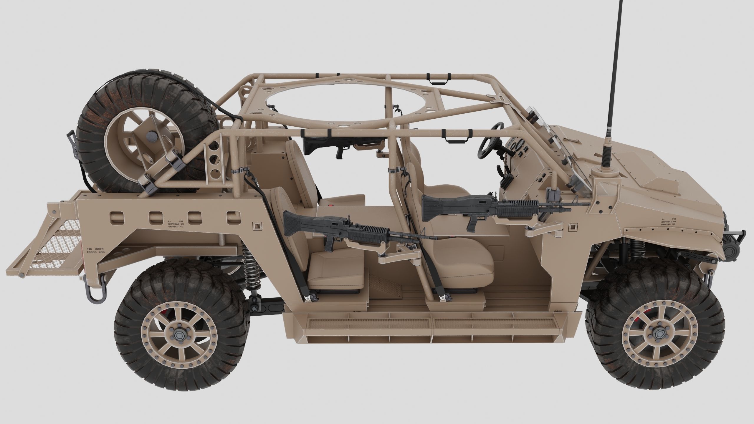 3D model Polaris Dagor A1 VR / AR / low-poly | CGTrader