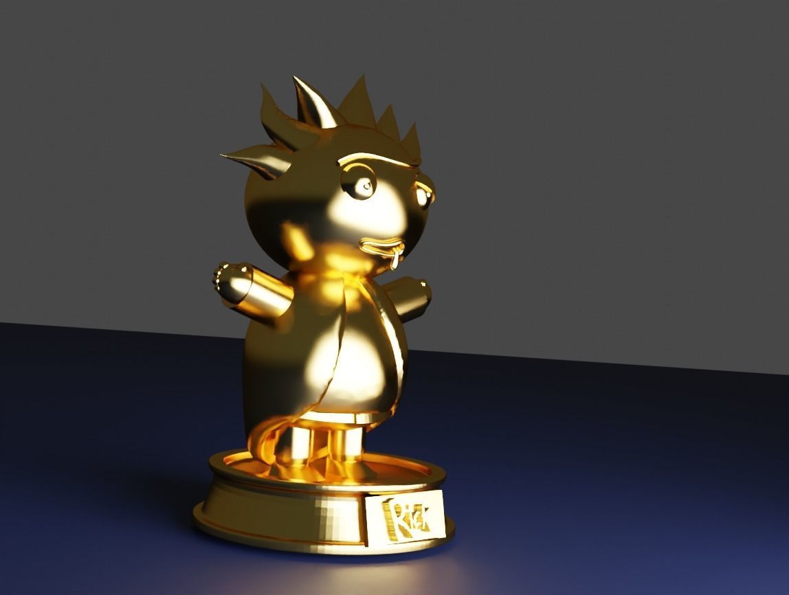 Fat Rick 3D model 3D printable | CGTrader