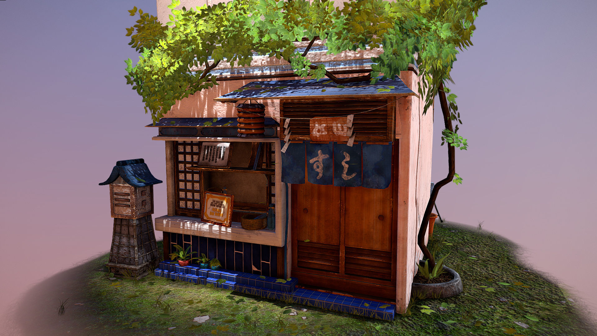 3D model Tokyo Storefronts VR / AR / low-poly | CGTrader