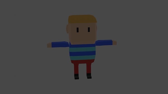 Turist by KoGaMa free 3D model rigged | CGTrader
