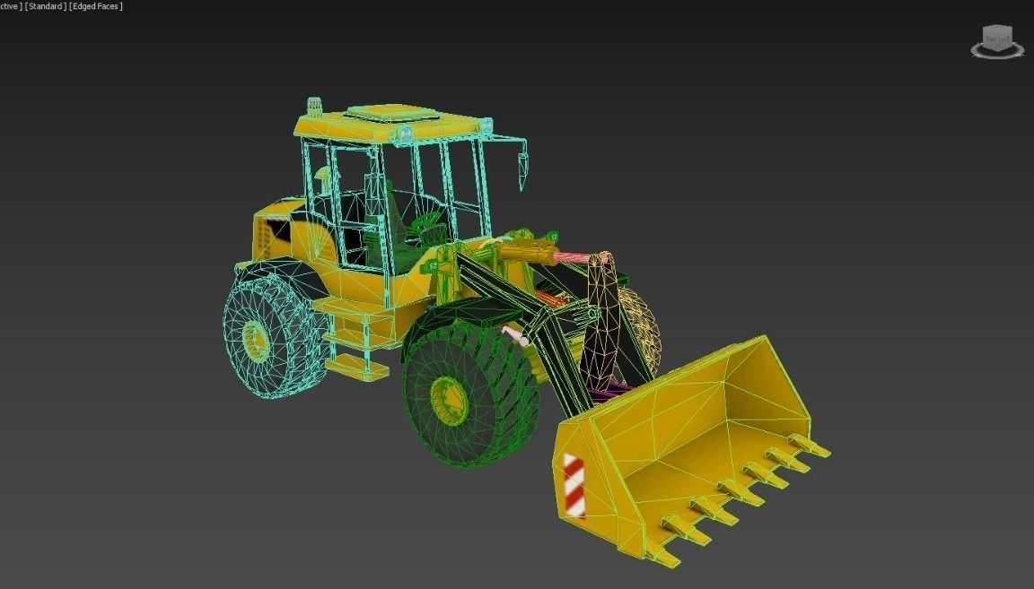 3D model Loader M v2 VR / AR / low-poly | CGTrader