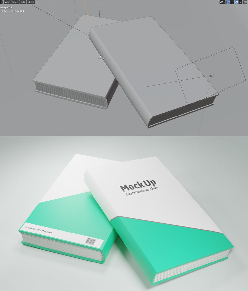 Book Mockup 3D model | CGTrader