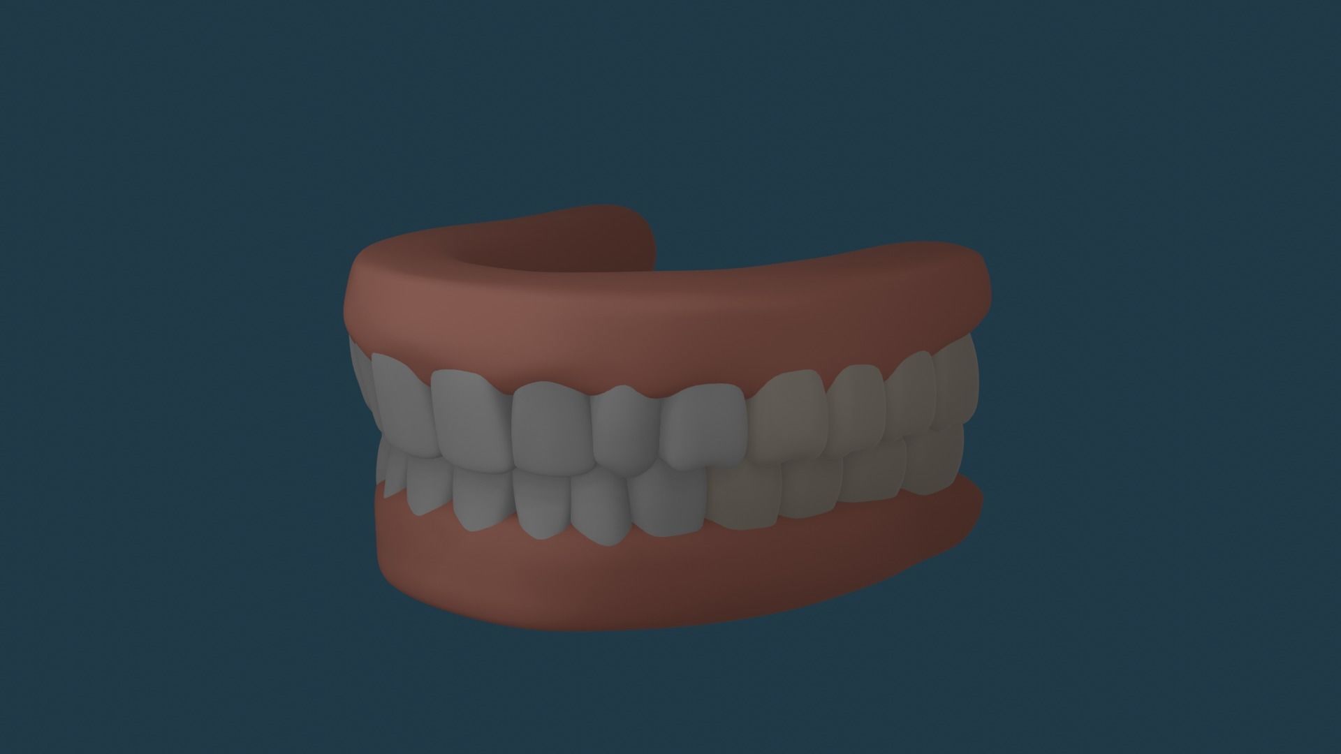 teeth 3d model tooth free 3D model animated | CGTrader
