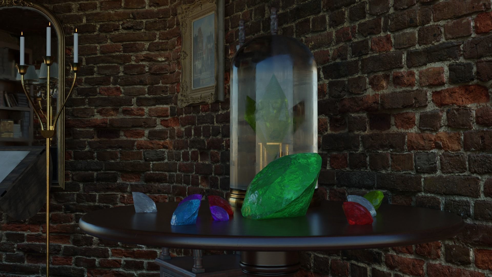 Wizard Chamber 3D model | CGTrader