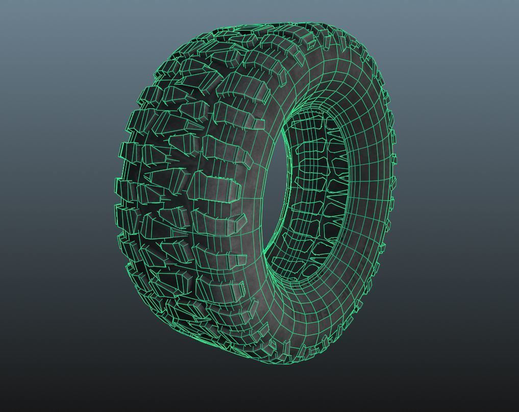 NITTO MUD GRAPPLER 3D model | CGTrader