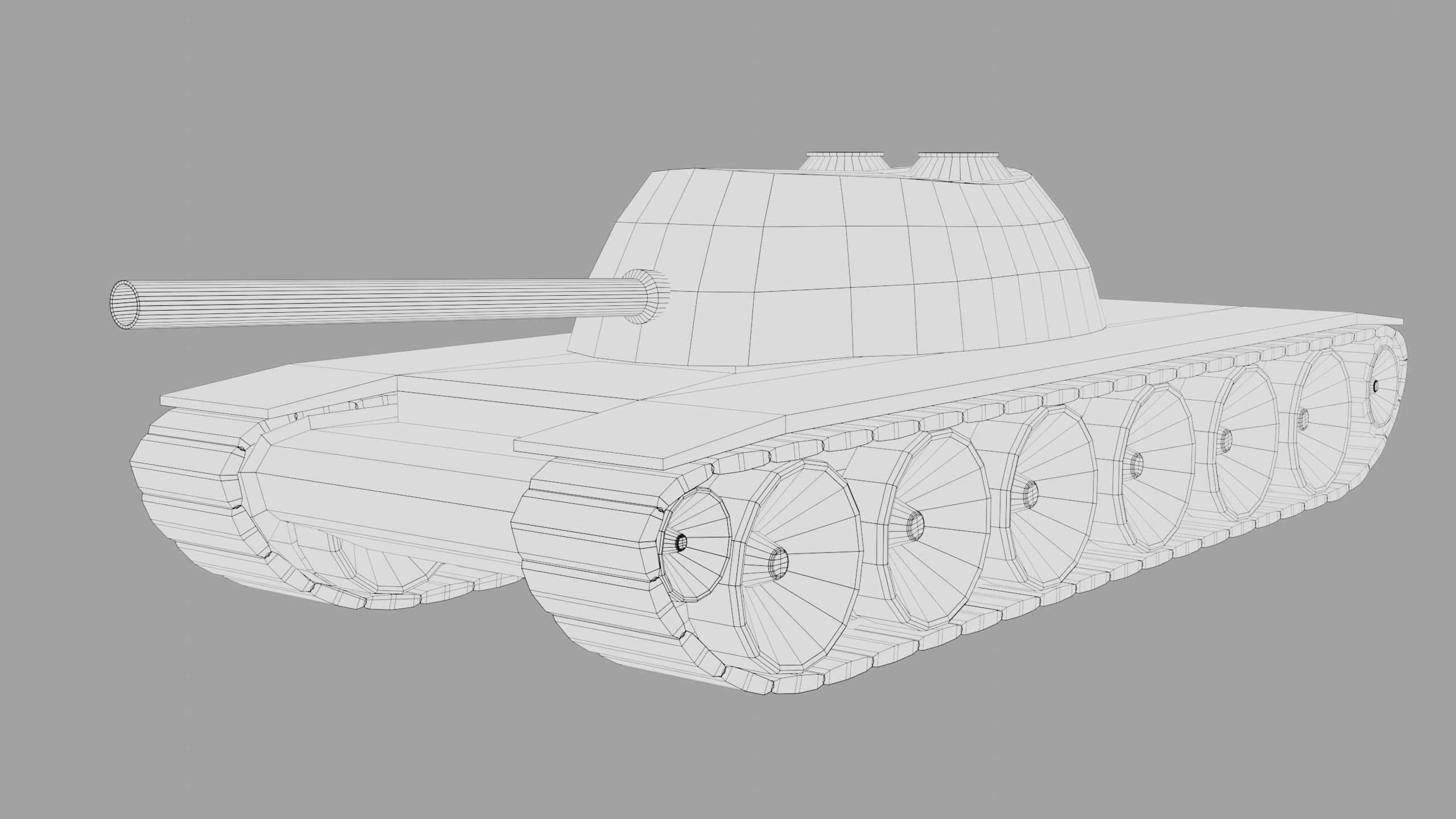 Simple tank 3D model | CGTrader