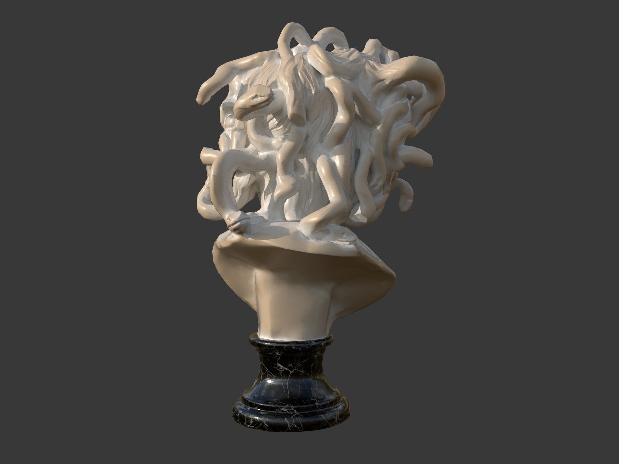3D model Medusa by Bernini VR / AR / low-poly | CGTrader