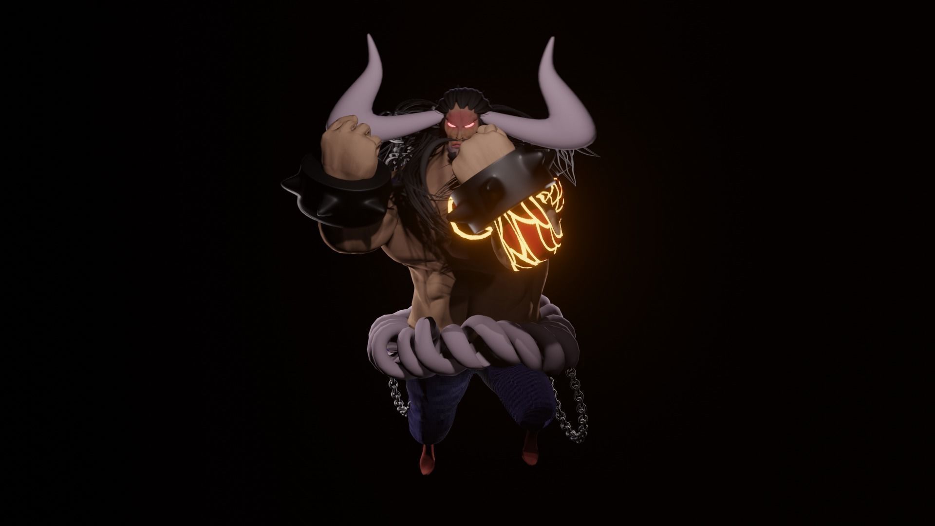 Kaido - one piece free 3D model | CGTrader