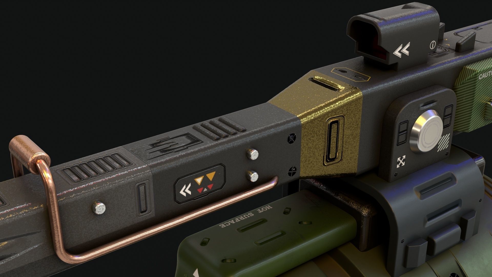 Sentry Turret 3D model | CGTrader