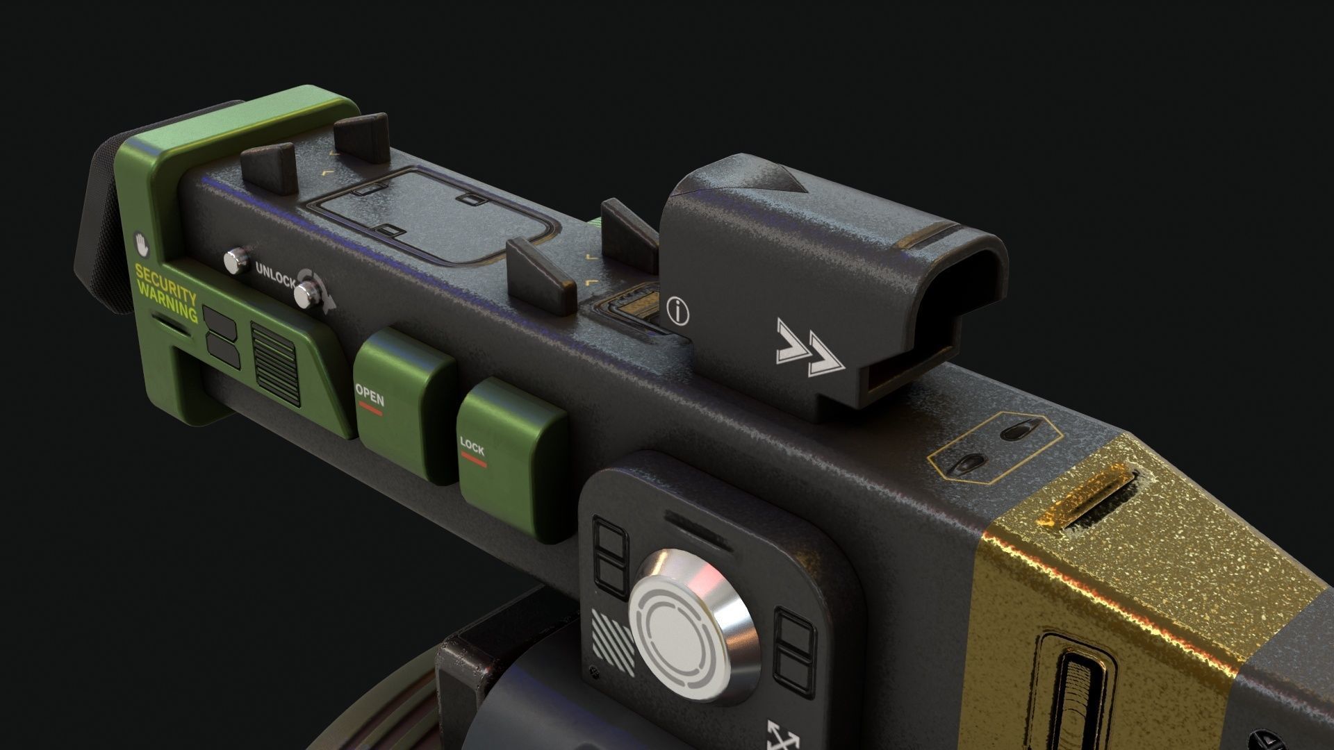 Sentry Turret 3D model | CGTrader